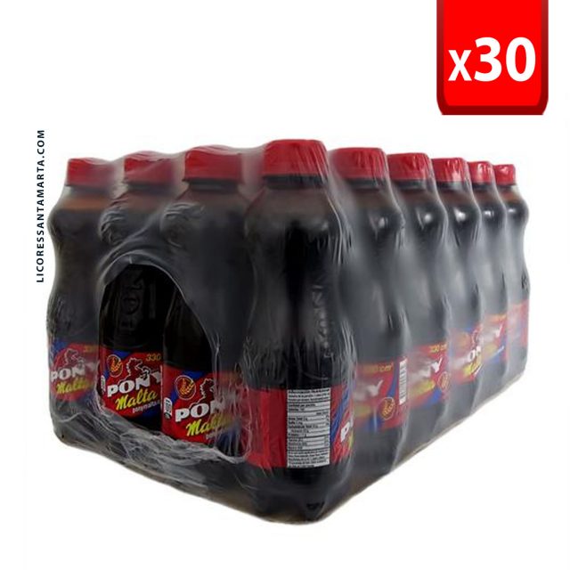 PONY MALTA BOTELLA 30 uds. – Licores Santa Marta
