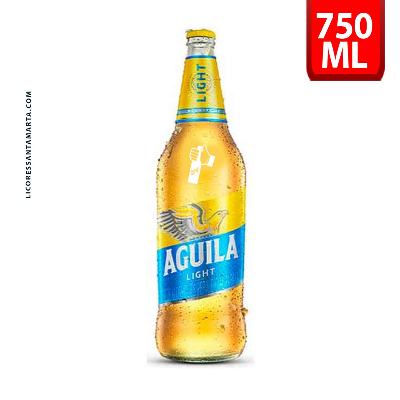AGUILA LIGHT BOTELLA 750ml – Licores Santa Marta